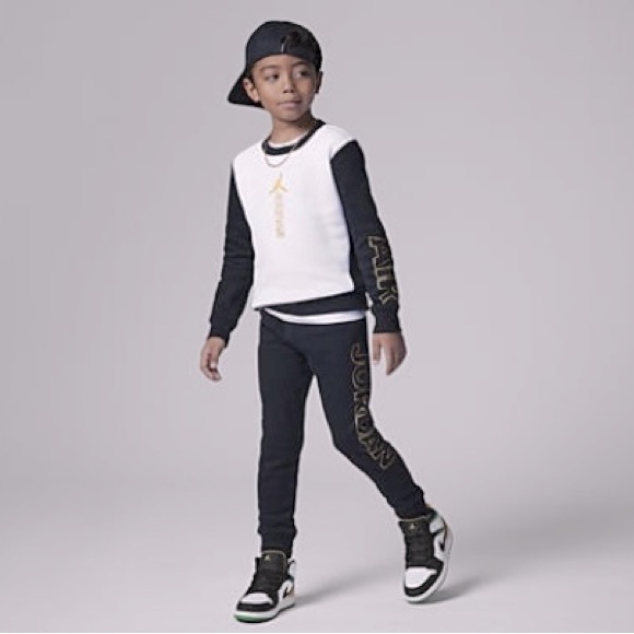 Jordan | Matching Sets | Jordan Holiday Shine Crew 2pc Set Size 5 Kids ...